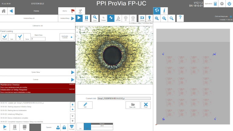 PROSYS LASER DRILLING SOFTWARE • PPI